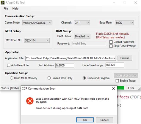 Is It Possible To Use Mbdt Development Along With A Can Bootloader For