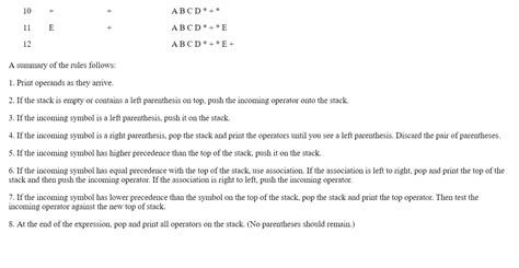 Solved Please Implement A Program In C To Convert An Infix