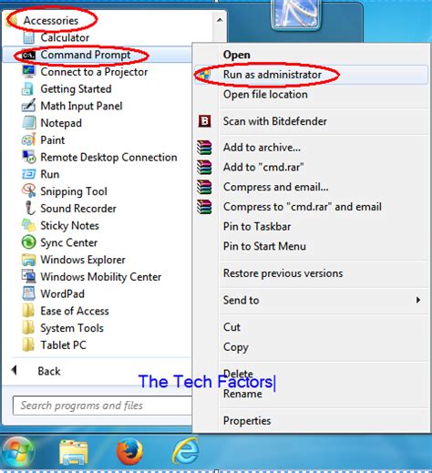 Command Prompt In Elevated Mode The Tech Factors