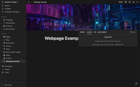 how to create a no code webpage in notion a step by step guide