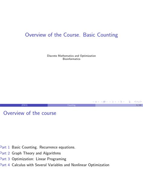 Basic Counting Pdf Recurrence Relation Permutation