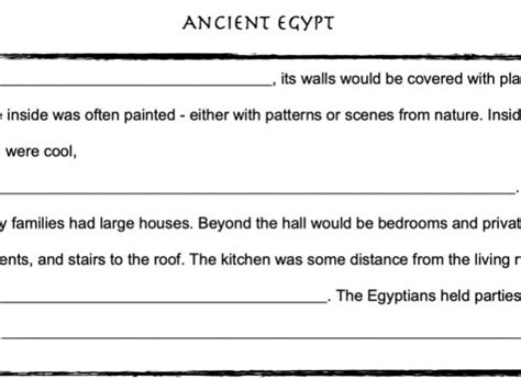 Eygyptian Subordinate Clauses Teaching Resources