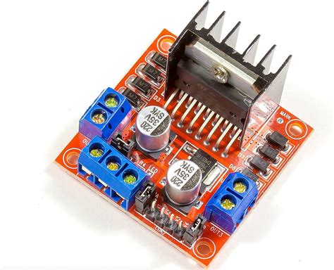 2 Kanal 2ampere Dc Stepper Motor Treiber Board L298n Amazonde Elektronik