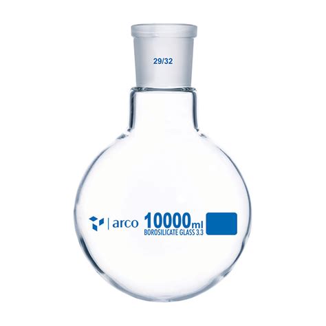 Flask Boiling Round Bottom With Socket 10000ml Arihantlab