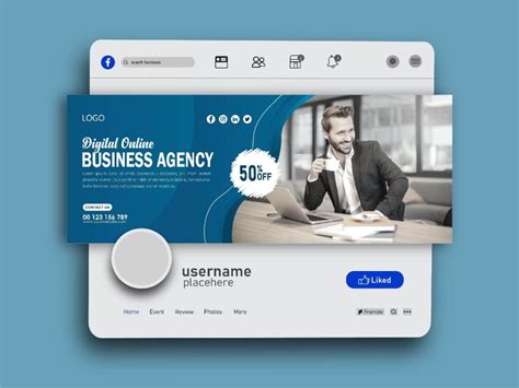 A Header Facebook Page Or Facebook Cover Design Upwork