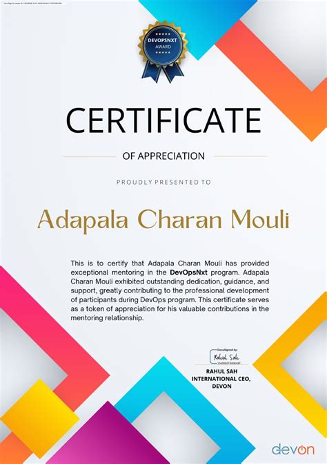 Charan Mouli On Linkedin Devon Mentorship Devops Careergrowth