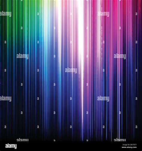 Abstract Glowing Background With Rainbow Stripes Vector Illustration Stock Vector Image And Art