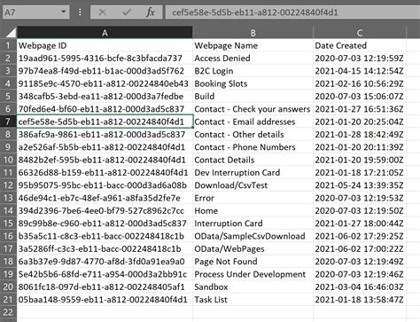 Portals Generate A Downloadable Csv File Cloud Awesome