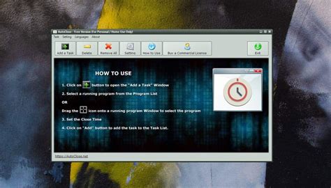 How To Schedule An App Close On Windows 10