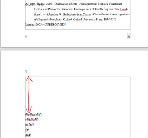 How Can I Get Rid Of This Huge Margin The Previous Page Doesn T Have This Problem R Libreoffice