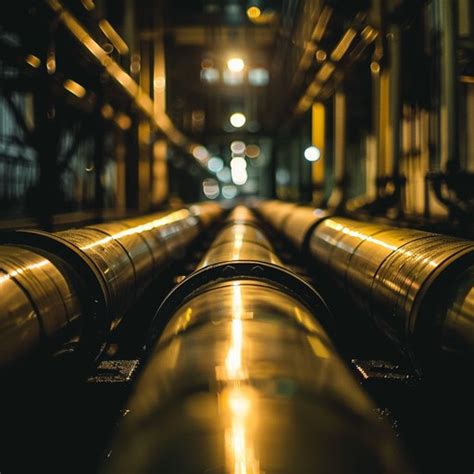 Free Industrial Pipeline Corridor Photo Industrial Pipelines