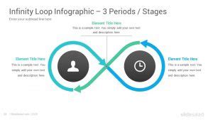 Best Infinity Loop Infographics PowerPoint Template Diagrams SlideSalad
