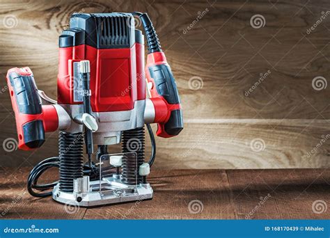 Side View Red Speed Variable Power Small Plunge Router Milling Machine Portable Electric Hand