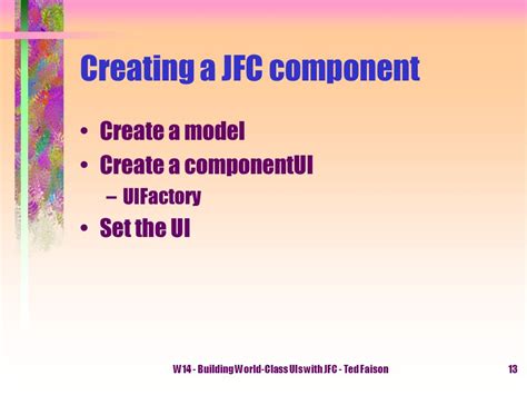 w14 building world class uis with jfc ted faison1 building world