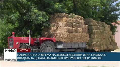 Националната мрежа на земјоделци бара итна средба со Владата за цената Youtube