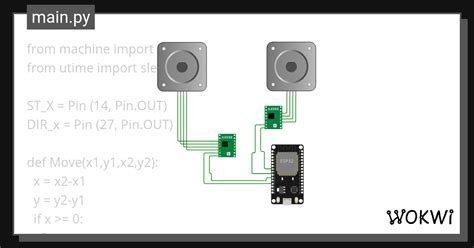 Bipolar Stepper Motor 9866 Wokwi Esp32 Stm32 Arduino Simulator