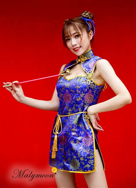 【楽天市場】[正規品] 即納 《本格可愛いチャイナドレス 3点set♪》チャイナ服 ミニ セクシー チャイナ 民族衣装 ハロウィン コスプレ