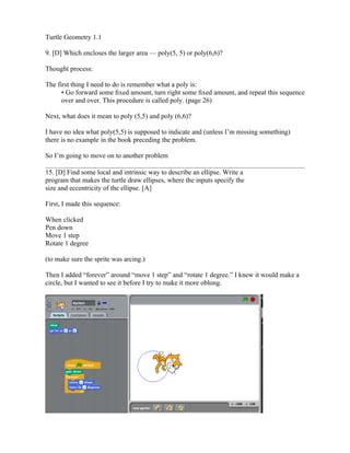 Turtle Geometry Chapter 1 Problem DOC