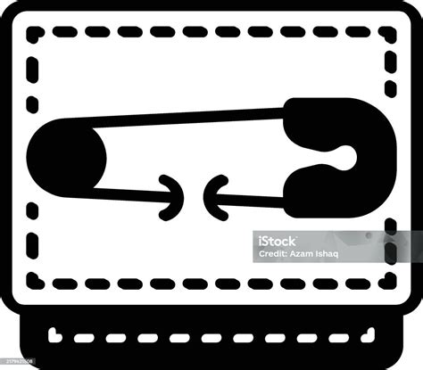 패브릭 컨셉 패치 워크 또는 핸드 스티치 벡터 아이콘 디자인의 다른 조각에 스티치 패브릭 조각 맞춤형 테일러링 기호 맞춤 제작