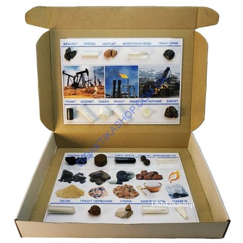 Колекція «Корисні копалини купити в Києві Didaktikashop