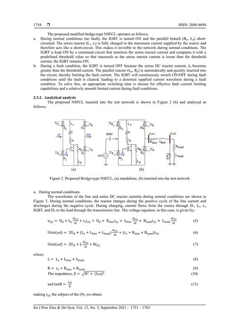 A Modified Bridge Type Nonsuperconducting Fault Current Limiter For Distribution Network