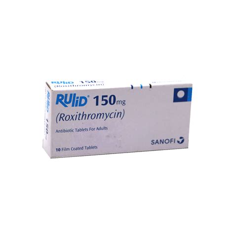 Tab Rulid 150mg 10s Sanofi Kk Mart