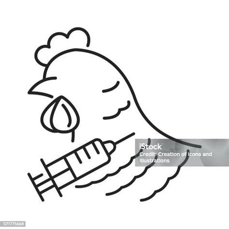 줄기 세포 생검 검은 선 아이콘 샘플 세포 또는 닭의 조직의 추출을 포함 웹 페이지 모바일 앱 프로모션에 대한 픽토그램 Ui Ux Gui 디자인 요소입니다 편집 가능한