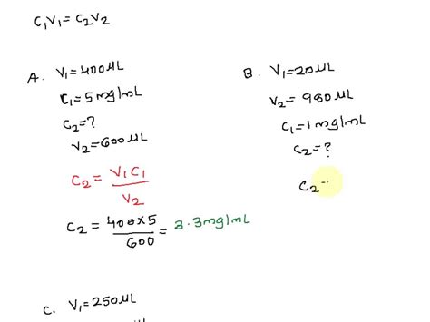 Solved In The Lab You Used A Set Of Bsa Standards With Known