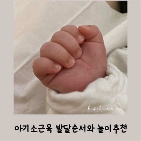 신생아부터 시작하는 소근육놀이 월령별 아기 소근육 발달 정보 네이버 블로그
