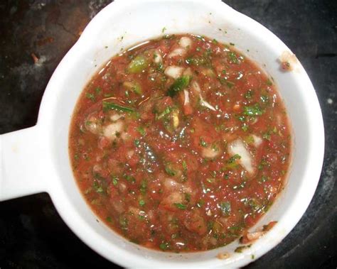Fiery Hot Restaurant Style Salsa Recipe Chefs Resource Recipes