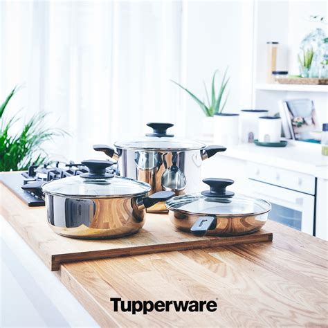 Tupperware®️ Daily Universal Cookware Set Non Stick Pots And Pans