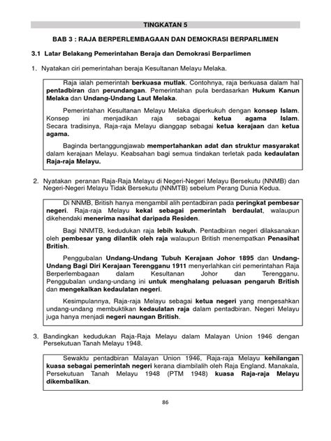 Sejarah Modul Tuah Spm 2023 86 96 Pdf