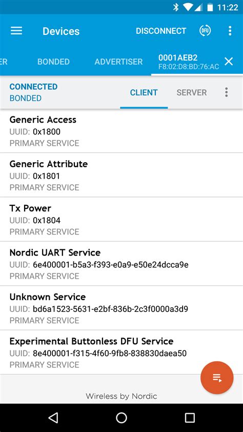 Sd Ble Gattc Characteristics Discover Only Discovers One Characteristic Nordic Q A Nordic