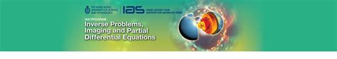 Ias Program On Inverse Problems Imaging And Partial Differential Equations