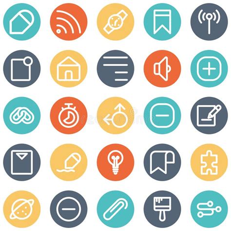mobile app material design ui ux kit stock illustration