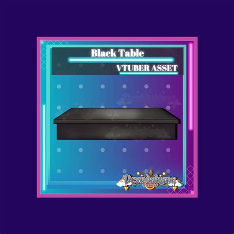 Vtuber Black Table Asset Black Table Live2d Props Accessory Twitch Youtube Etsy Vtuber Black Table Asset Black Table Live2d Props Accessory Twitch Youtube Etsy