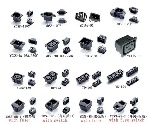 Amazing Quality Unique Iec Connector Socket Outlet C13 C14 C15 C16 C17