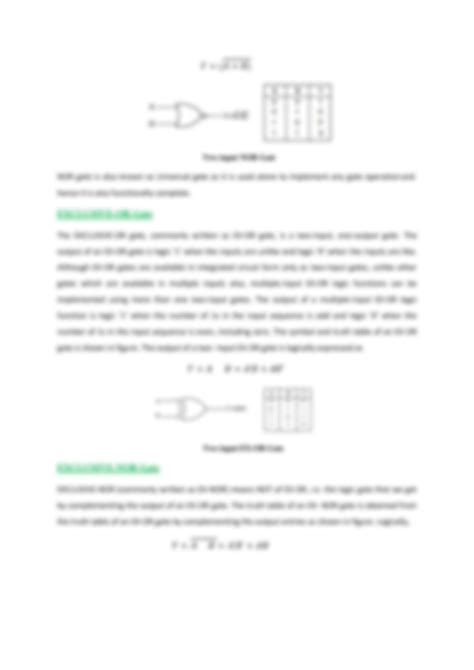boolean algebra logic gates and truth tables at chuck miranda blog