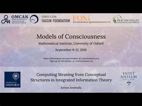 Models Of Consciousness Talk Computing Meaning From Conceptual
