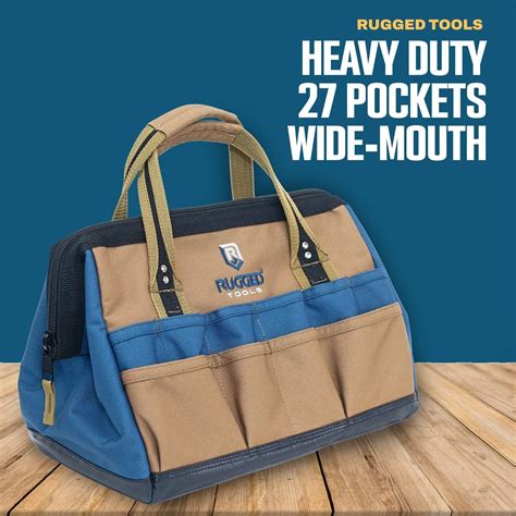 Buy Wholesale China Heavy Duty 27 Pockets Top Wide Mouth Tool Kit Bag And Tool Kit Bag At Usd 4