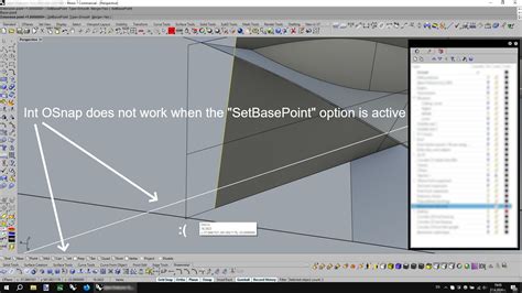 Bug Int Osnap Does Not Work Rhino For Windows Mcneel Forum