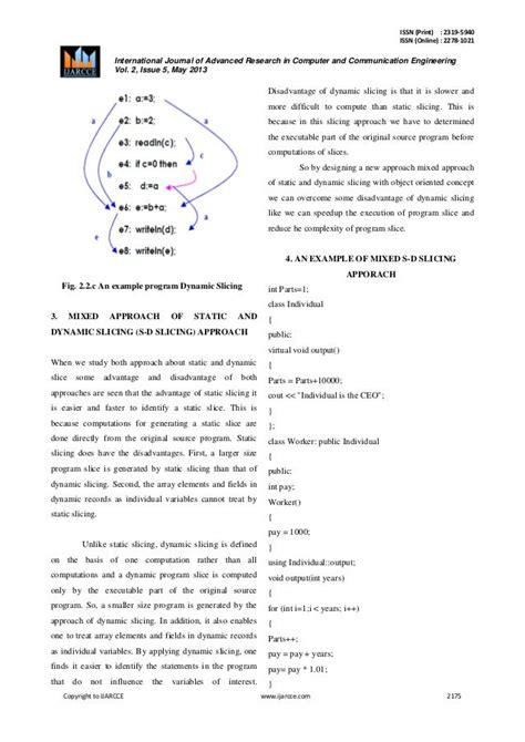 A New Approach Of Program Slicing