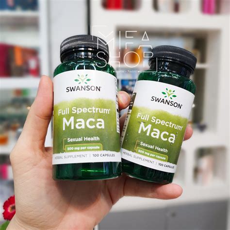 Viên Uống Swanson Maca Sexual Health 500mg Mifashop