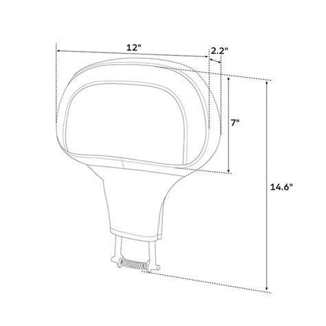 Cc Rider Rider Backrest 2 Up Seat Driver Backrest Pad Rally For Harl