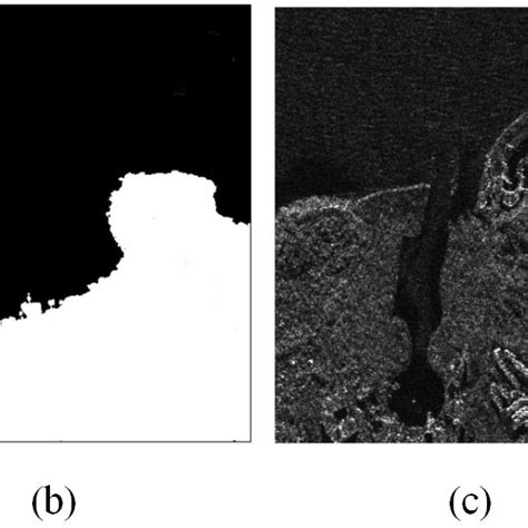Representative Examples Of Sea Land Segmentation A C Original Download Scientific Diagram