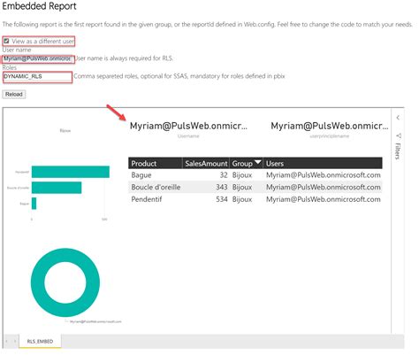 Power Bi Embedded And Rls Pulsweb Romain Casteres