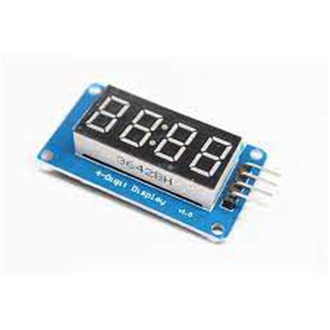 Modul Tm1637 Display 4 Digit Seven Segment Led 7 Segment Arduino