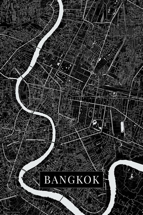 Bangkok Maps Map Buy Bangkok City Map In Illustrator Cs Or Pdf Vector