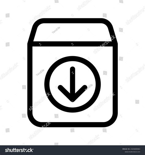 Inbox Archive Icon Vector Symbol Design Stock Vector Royalty Free Shutterstock