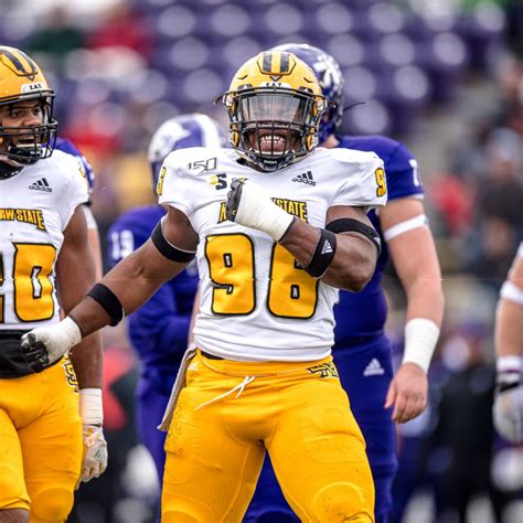 Bears Select Kennesaw State Dt Travis Bell With 218th Pick On Tap Sports Net